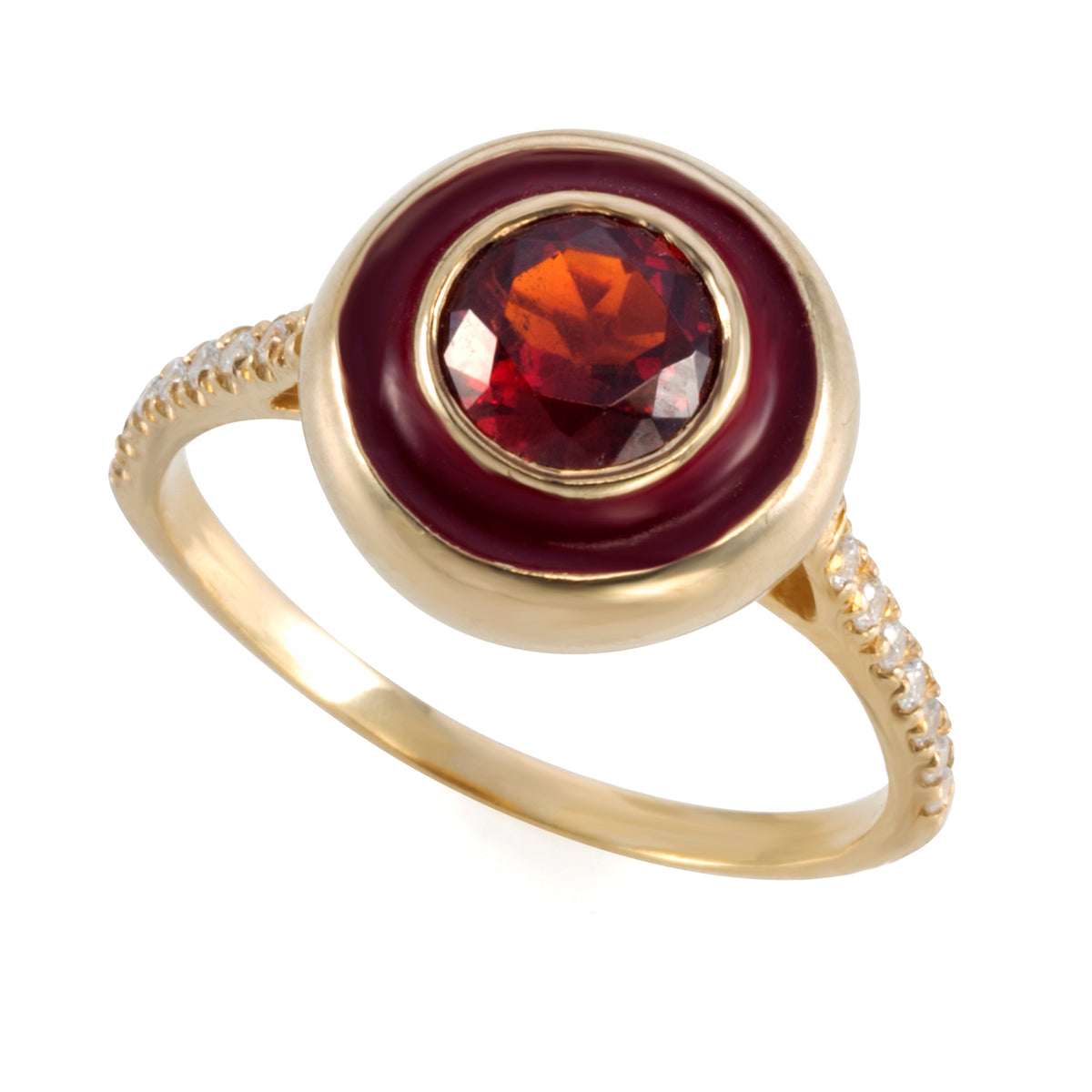 Big Scarlet Bubble Ring | Yaarit and Kristin | Gold jewelry designs – Ya'arit