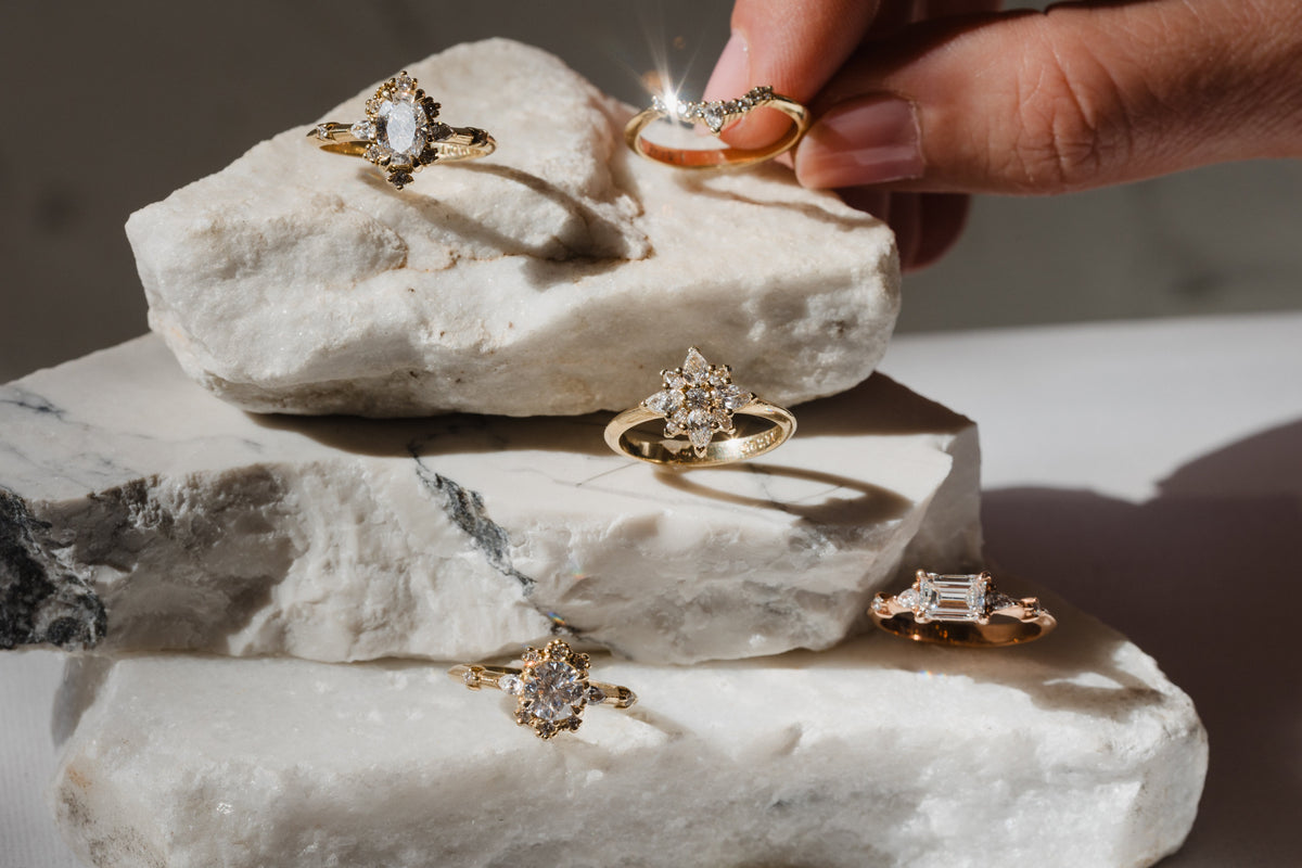 Rings | gold rings with diamonds and gemstones | CADABRA by Yaarit ...