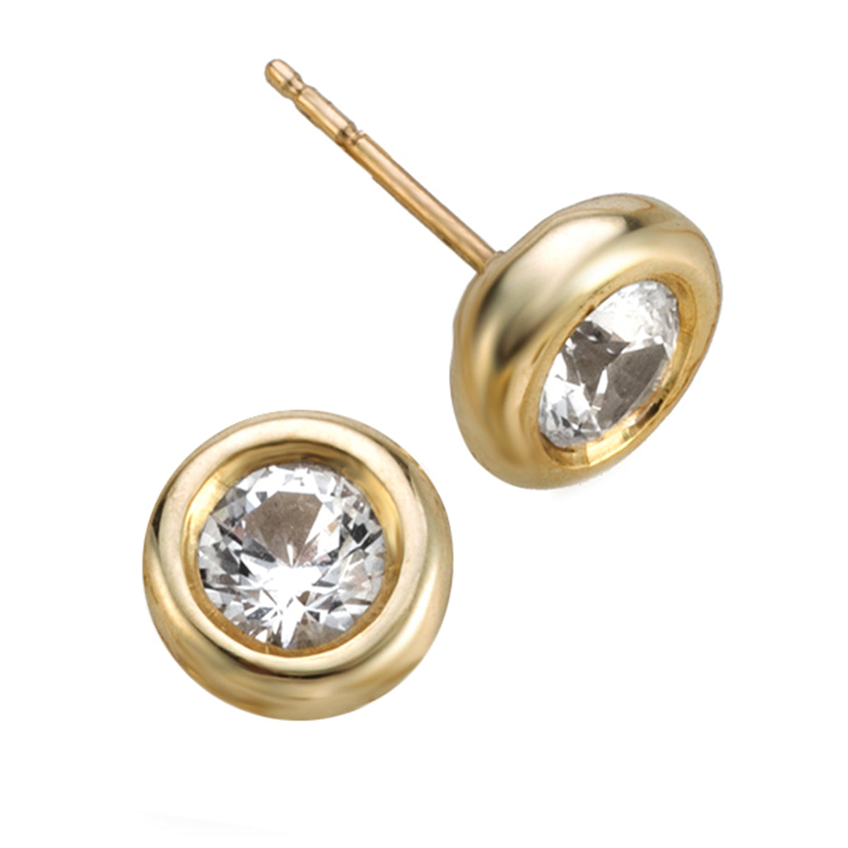 Golden Bubbles Earrings | Gold stud earrings | Yaarit and Kristin – Ya'arit
